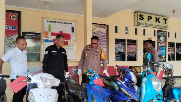 Pemuda HST Gasak Motor di 13 Lokasi, Hasil Curian Dijual Hanya Rp 1 ...