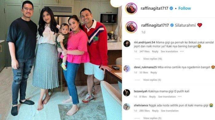 Keadaan Kaki Istri Raffi Ahmad Kala Bareng Kaesang dan Erina, Foto Nagita Viral ...
