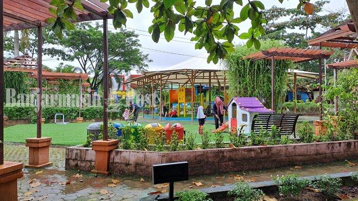 Taman Raja Tumpang Marabahan Batola Tetap Ramai Pengunjung Meski ...