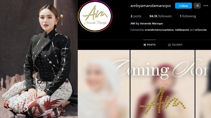 Artis Amanda Manopo Jajal Bisnis Jilbab Jelang Ramadan 2025, Lawan Main ...