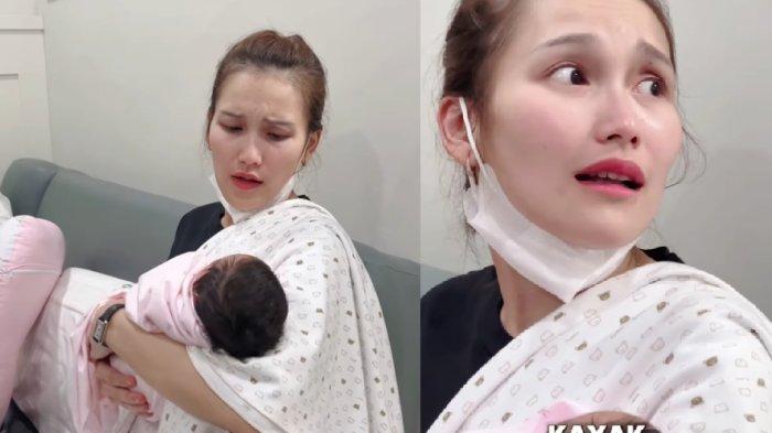 Ekspresi Ayu Ting Ting Kala Gendong Bayi Disorot, Puji Paras Cantik ...