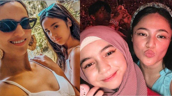 Duet Mikhayla Bakrie Anak Nia Ramadhani dan Sienna Disorot, Putri Marshanda Tampil Berhijab ...
