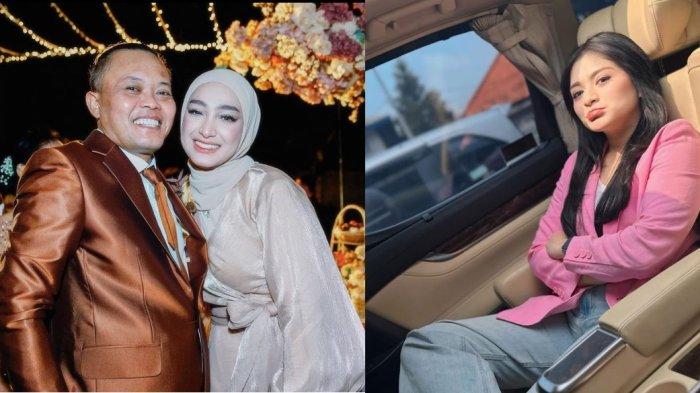 Nathalie Holscher Absen, Sule Semringah Gandeng Santyka Fauziah di Resepsi Rizky Febian dan ...