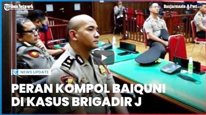 NEWS UPDATE Peran Kompol Baiquni pada Kasus Brigadir J, Bantu Ferdy Sambo Hancurkan CCTV ...