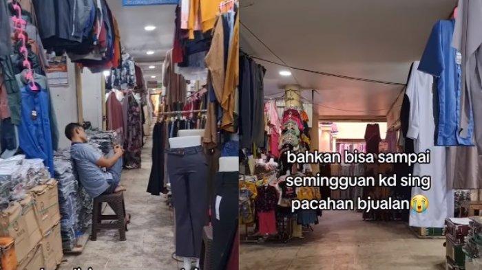 Viral Kondisi Pasar Amuntai Sepi Pembeli Serupa Tanah Abang, Pedagang Keluhkan Jualan Tak Laku ...