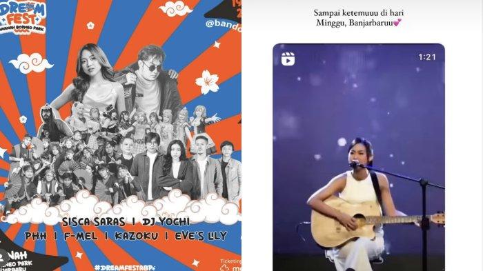 Jadwal Konser Siska Eks JKT48 di Banjarbaru, Pelantun Pesawat Kertas 365 Hari Hibur DreamFest ...