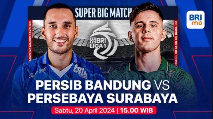 Gratis Siaran Langsung Indosiar, Link Live Streaming TV Online Persib vs Persebaya Jam 15.00 WIB ...