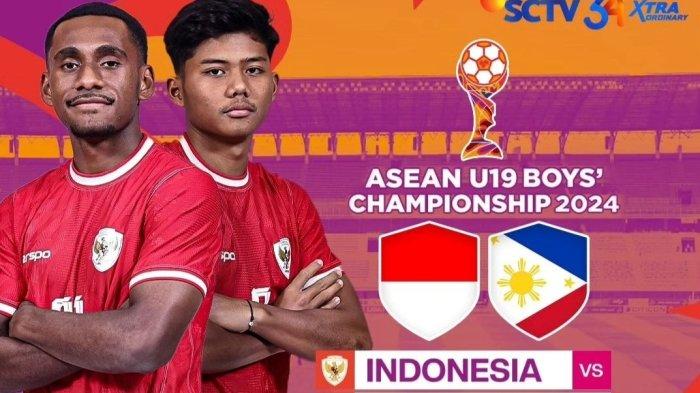 Live Hasil Timnas U19 Indonesia vs Filipina, Intip Skor Piala AFF Ujian Pemain Lokal Indra ...
