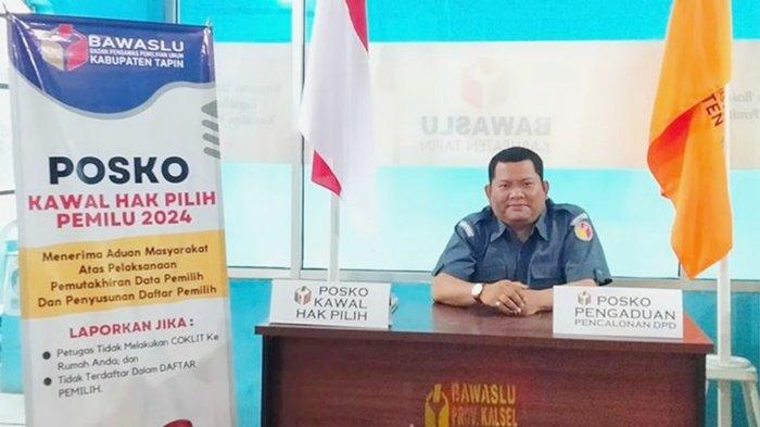 Jelang Pemilu 2024, Bawaslu Kabupaten Tapin Terima Dua Laporan Warga yang Belum Terdata ...