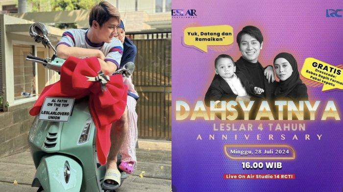 Pantas Lesti Kejora dan Rizky Billar Tak Pernah Redup, Motor Vespa dari Leslar Lovers Jadi Bukti ...