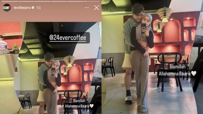 Pose Lesti Kejora dan Rizky Billar di Depan Cermin Terekam, Orangtua Abang L Pamer Pabrik Uang ...