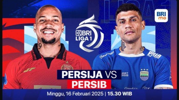 Live Gratis Indosiar, Link Streaming TV Online Persija vs Persib Liga 1 Hari Ini Main Jam 15.30 ...