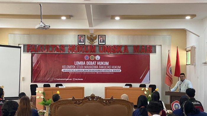 20 Tim Ikuti Lomba Debat Hukum Uniska MAB Banjarmasin 2022 - Banjarmasinpost.co.id