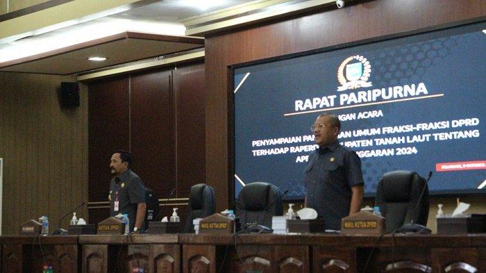 Raperda APBD 2024 Segera Dibahas Intens, Seluruh Fraksi Telah Sampaikan Pemandangan Umum ...