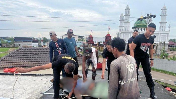 Tewas Kesetrum Saat Ngecor Atap Masjid, Begini Kronologis Tukang di Kalbar Tersengat Listrik ...