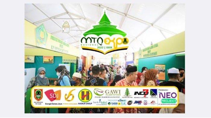 MTQ Nasional Kalsel Expo 2022 di Alun-alun Ratu Jalecha, Produk Khas se ...