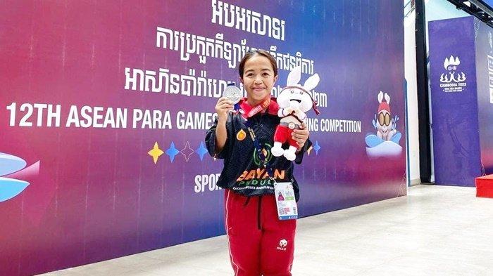 Keren, Mahasiswi Universitas Lambung Mangkurat Sabet Medali di ASEAN Para Games 2023 Kamboja ...