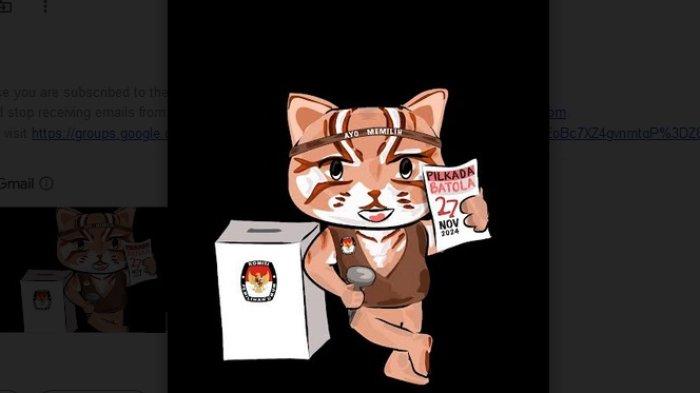 Maskot Si Pikat Terbaik Pertama se Kalsel, KPU Batola Berharap Menarik Minat Warga Memilih ke ...