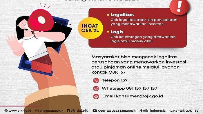 Jelang Lebaran 2024, OJK Imbau Masyarakat Waspada Pinjol Ilegal - Banjarmasinpost.co.id