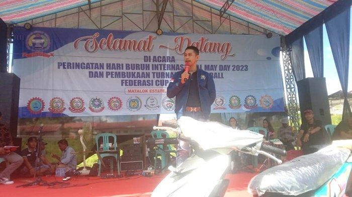 Hadiri May Day Serikat Pekerja Minamas Group, Anggota DPRD Kotabaru Rabbiansyah Sampaikan Ini ...
