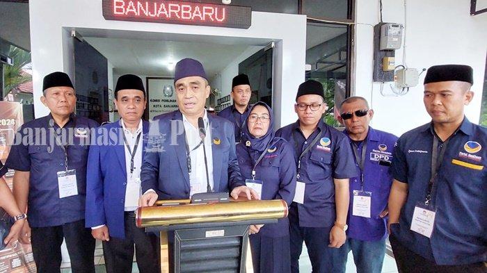 Daftakan Bacaleg Pemilu 2024 ke KPU, DPD Nasdem Banjarbaru: 11 Angka Keramat Kami ...