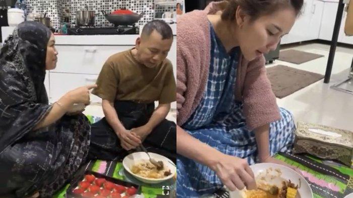 Menu Sahur Pertama Ayu Ting Ting Terekam, Kelakuan Umi Kalsum dan Ayah ...