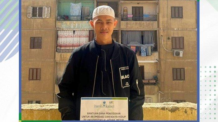 UPZ Bank Kalsel Bantu Pendidikan Muhammad Riduan di Universitas Al Azhar Mesir - Banjarmasinpost ...