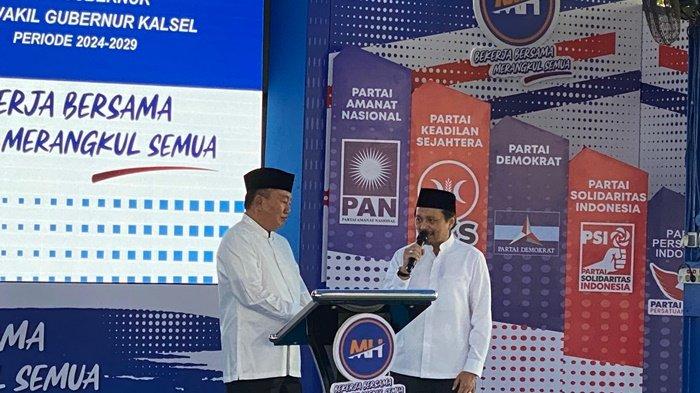 Siap Daftar Pilgub Kalsel 2024, Muhidin-Hasnuryadi ke KPU Besok Sebelum Pukul Sembilan Pagi ...