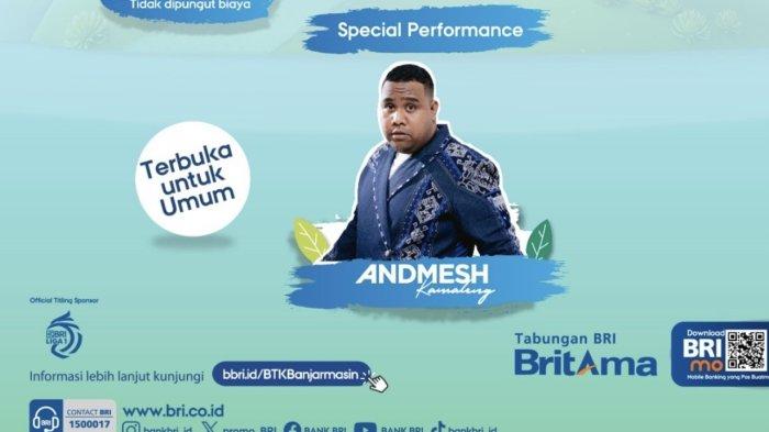 Jadwal Konser Andmesh Kamaleng di Banjarmasin Kalsel, Tampil Akhir ...