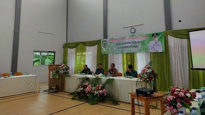 Musrenbang di Kecamatan Batumandi, 18 Desa Serahkan Usulan Pembangunan ...