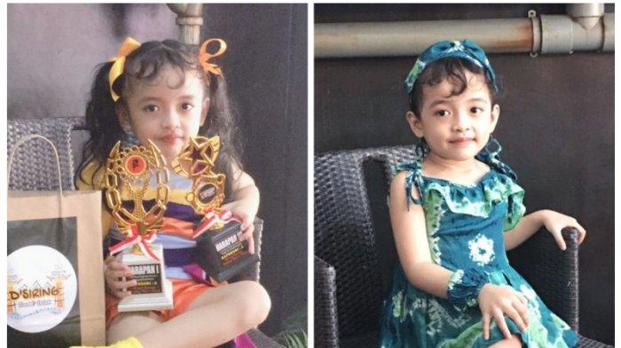 Olive Si Pemalu, Juara Casual Sasirangan Komunitas Bakat Anak Banua - Banjarmasinpost.co.id