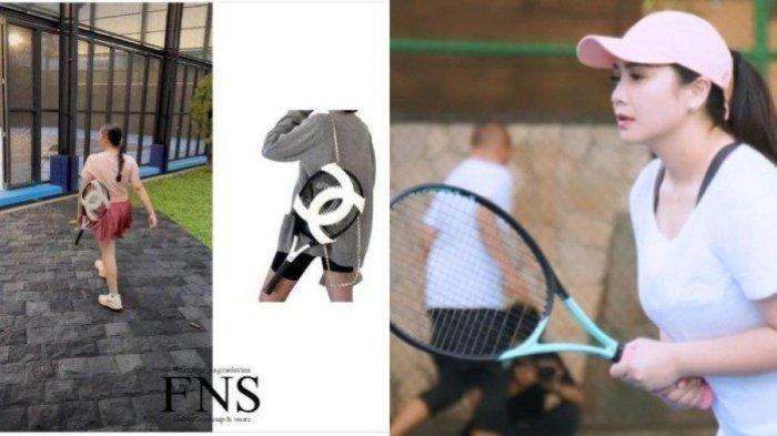 Nagita Slavina Istri Raffi Ahmad Tenteng Tas Raket Tenis Seharga Mobil, Tak Kalah dari Syahrini ...