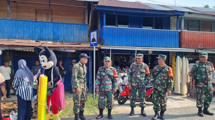 Jelang Pilkada 2024, Personel Kodim 1002/HST Lakukan Patroli Cipta Kondisi - Banjarmasinpost.co.id