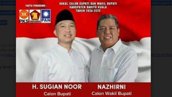 Duet Sugian Noor dan Nazhirni Ramaikan Bursa Pilbup Batola 2024, Mulai ...