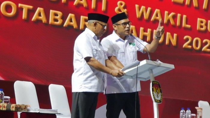 H Rusli-Syairi Unggul di Debat Pilkada Kotabaru 2024 - Banjarmasinpost.co.id