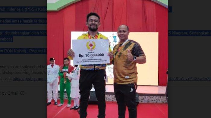 Pegulat Kalsel, Fahriansyah Lanjutkan Tradisi Medali Emas di Ajang PON XXI Aceh-Sumut 2024 ...