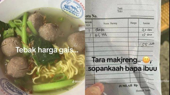 Penampakan Bakso Pinggir Jalan Harga Rp 40 Ribu yang Lagi Viral, Isinya ...