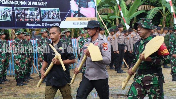 Daftar Sasaran Pembangunan TMMD di Wilayah Barito Kuala, Rehab Rumah Hingga Pembuatan WC Umum ...