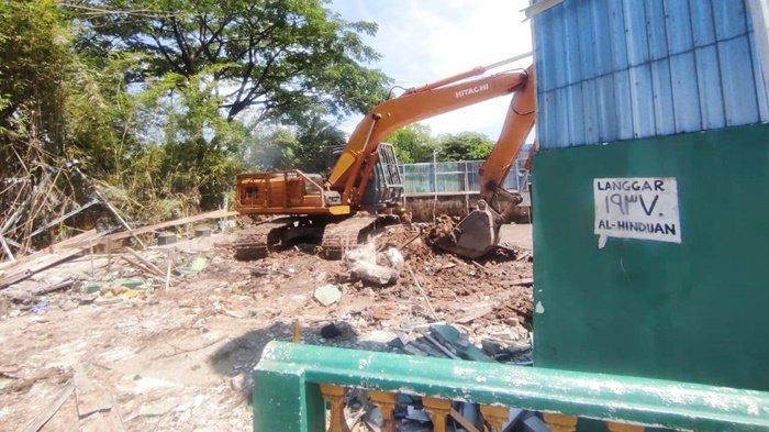 Satu Bagian pada Langgar Al Hinduan Banjarmasin yang Bersejarah Tidak ...