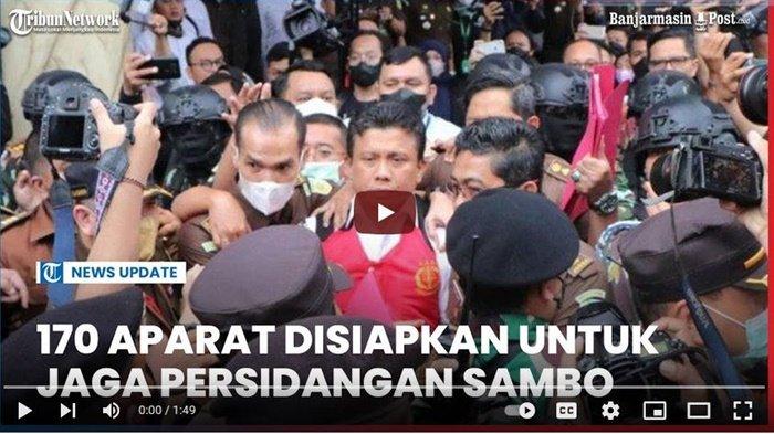 Link Live Streaming Sidang Perdana Ferdy Sambo Cs, PN Jaksel Batasi Pengunjung Pengadilan ...