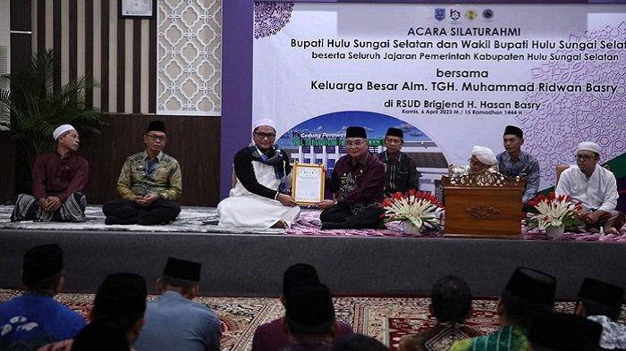 Pemkab HSS Abadikan Nama M Ridwan Baseri untuk Gedung 3 Lantai di RS H ...