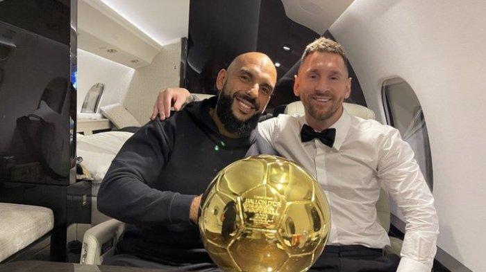 Sosok Yassine Chueko BodyGuard Messi Saat Ballon dOr, Gaji Miliar ...