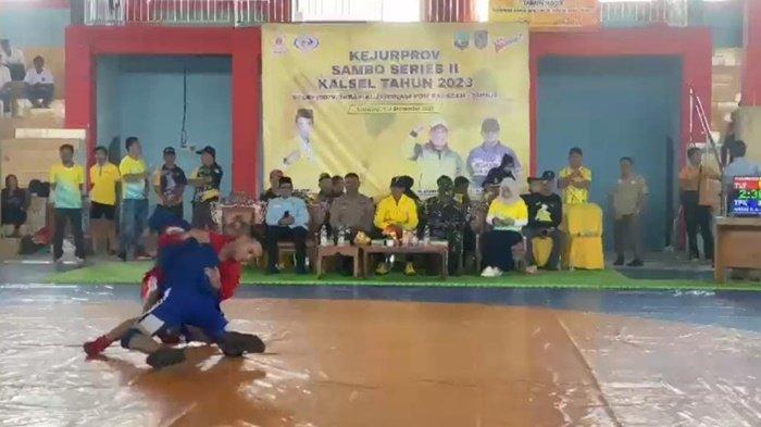 Kejurprov Sambo Series II Kalsel di Kotabaru, Sekaligus Seleksi Atlet ...