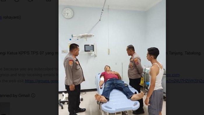 Ketua KPPS di TPS 07 Tanjung Dilarikan ke Rumah Sakit, Diserang Dengan ...