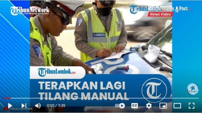 Tilang Bukan Tujuan Utama - Banjarmasinpost.co.id