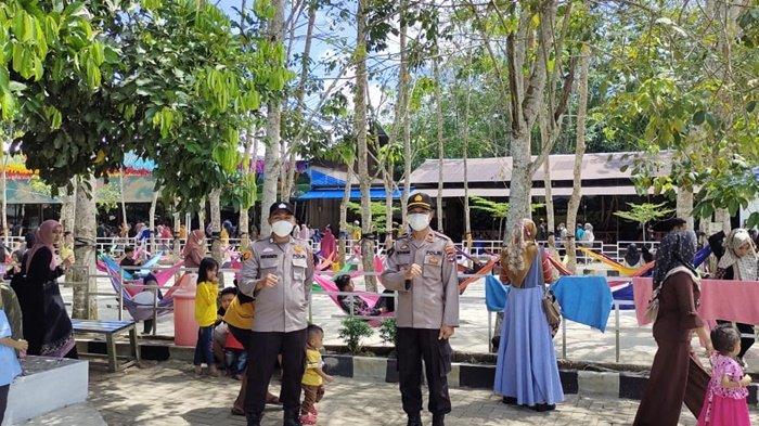 Objek Wisata Dipadati Pengunjung, Polres Tabalong Kalsel Turunkan ...