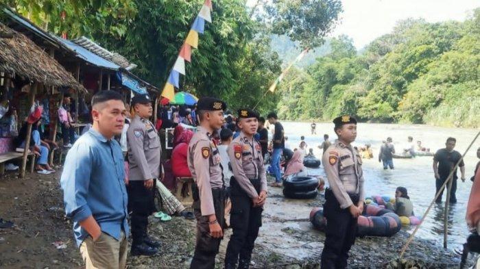 Pengunjung Serbu Wisata Alam Desa Nateh di HST, Polsek BAS Keluarkan ...