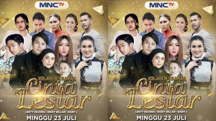 Lesti Kejora dan Rizky Billar Tampil di MNC TV Malam Ini, Cek Jadwal Live Kilau 3 Tahun Cinta ...