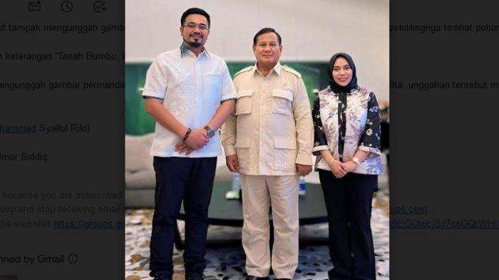 Usai Pilpres, Prabowo Temui Sulaiman Umar di Kalsel, Begini Respon TKD - Banjarmasinpost.co.id
