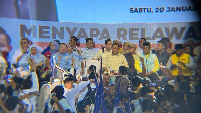 Kampanye di Kalsel, Prabowo Subianto: Kita Adalah Timnya Joko Widodo ...
